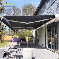 China Factory hot sell outdoor retractable awning heavy duty cassette awning electric awning for sale