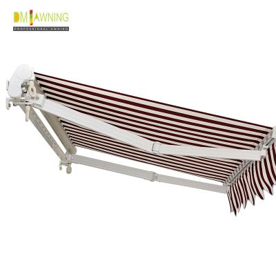 China High Quality Waterproof Retractable Awning 4m Wall Mounted Canopy Outdoor for sale