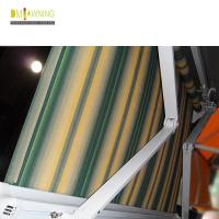 China Aluminium Waterproof Retractable Awning Retractable Garden Canopy With Rain Chennel for sale