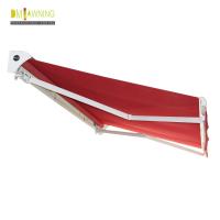 China light open retractable awning / Both motor and manual control awning for sale