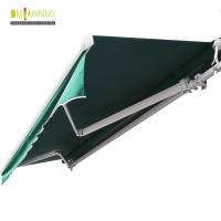 China light open retractable awning / Both motor and manual control awning for sale
