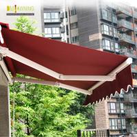 China Automatic Aluminum Waterproof Semi- Cassette Balcony Retractable Outdoor Awning for sale