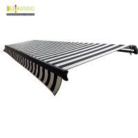 China Large size retractable aluminum patio awning, commercial awning waterproof sun protection for sale