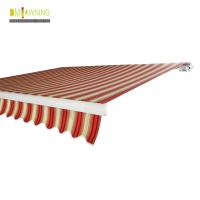 China Balcony Aluminium retractable awning with rain chennel , aluminium retractable awning for sale