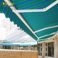 China Balcony Aluminium retractable awning with rain chennel , aluminium retractable awning for sale