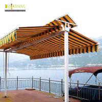 China Retractable awning double sided outdoor independent awning for sale