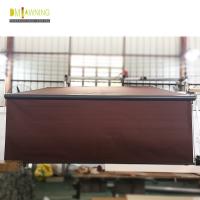 China 1.5M Long Valance Awnings，Hand operated electric telescopic awning for sale
