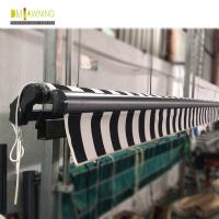 China 1.5M Long Valance Awnings，Hand operated electric telescopic awning for sale