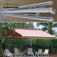 China Free Standing Double Sides Balcony Retractable Awning for Sunshade/wind for sale