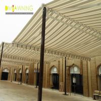 China Free Standing Double Sides Balcony Retractable Awning for Sunshade/wind for sale