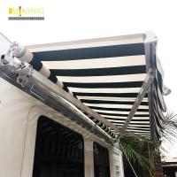 China Outdoor retractable awning Aluminum commercial manual awning for sale