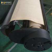 China Retractable Full Cassette Electric Awning With Remote Control LED Light for sale