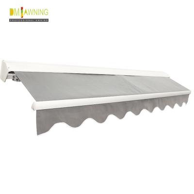 China Manual control awning, restaurant and hotel hand - operated awning for sale