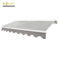 China Stores Remote Waterproof Retractable Awning Restaurants Smart outsunny retractable awning for sale