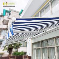 China Stores Remote Waterproof Retractable Awning Restaurants Smart outsunny retractable awning for sale