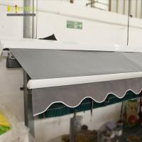 China Manual Telescopic Waterproof Retractable Awning Balcony folding arm retractable awnings for sale