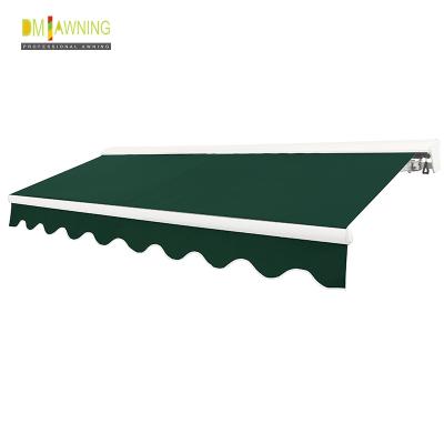 China Aluminium Waterproof Retractable Awning House Balcony Remote Motor Control for sale