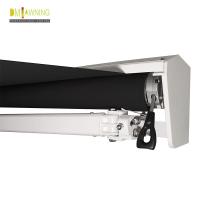 China Aluminium Waterproof Retractable Awning House Balcony Remote Motor Control for sale