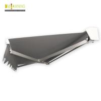 China Aluminium Waterproof Retractable Awning House Balcony Remote Motor Control for sale