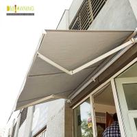 China Aluminium Waterproof Retractable Awning House Balcony Remote Motor Control for sale