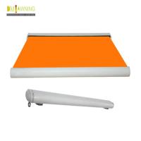 China Motorized retractable Outdoor Full Cassette Folding Arm Awning for sale