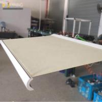 China Motorized retractable Outdoor Full Cassette Folding Arm Awning for sale