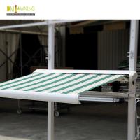 China Motorized retractable Outdoor Full Cassette Folding Arm Awning for sale