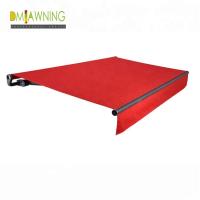 China Outdoor Aluminium Semi Cassette Retractable Awnings 6x3m for sale