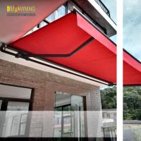 China Outdoor Aluminium Semi Cassette Retractable Awnings 6x3m for sale
