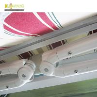 China Home Patio Motorized Waterproof Retractable Awning With Screen for sale