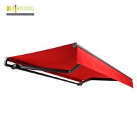 China Acrylic polyester Electric Waterproof Retractable Awning Arm for sale