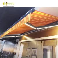 China Acrylic polyester Electric Waterproof Retractable Awning Arm for sale