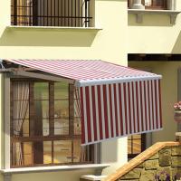 China Full Cassette Retractable Awning Outdoor Durable Electric Automatic Motorized for sale
