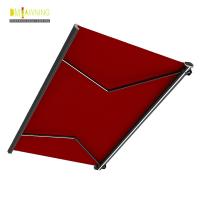 China Outdoor Motorized Waterproof Retractable Awning Canopy Full Cassette Awning for sale