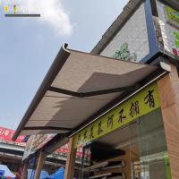 China Outdoor Motorized Waterproof Retractable Awning Canopy Full Cassette Awning for sale