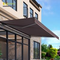 China Retractable Sunshade Domed Awnings Retractable Window Awings for sale