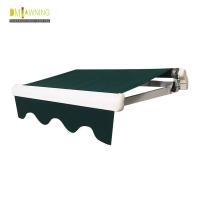 China Aluminum Waterproof Retractable Awning Yard Door Shop Awning 40x40mm for sale