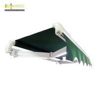 China Aluminum Waterproof Retractable Awning Yard Door Shop Awning 40x40mm for sale