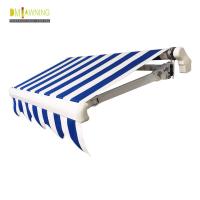 China Aluminum Waterproof Retractable Awning Yard Door Shop Awning 40x40mm for sale
