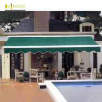 China Outdoor Powder Coated Double Arm Awning Balcony Patio Awning for sale