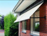 China Retractable Drop Arm Window Awnings Outdoor Aluminium Heavy Duty for sale