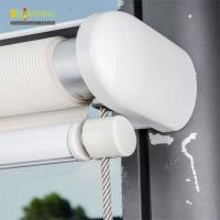 China Vertical Retractable Window Awnings Remote Control Vertical Retractable Horizontal Shade for sale