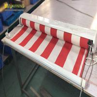 China Vertical Retractable Window Awnings Remote Control Vertical Retractable Horizontal Shade for sale