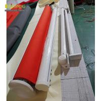 China Aluminum Retractable Window Awnings Drop Arm Remote Control Deck Awnings for sale