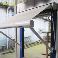 China 1.4m Aluminium Drop Arm Window Awning Light Retractable Awning for sale