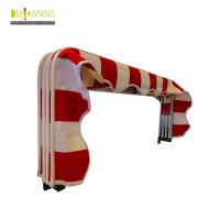 China Aluminium Retractable Window Awnings Patio Sun Control Retractable Shades for sale