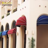 China Aluminium Retractable Window Awnings Patio Sun Control Retractable Shades for sale