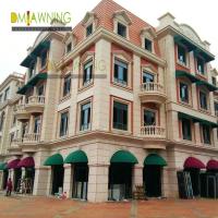 China Commercial Folding European French Style Awnings Half Round Awning for sale