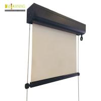 China Aluminum Vertical Blind Outdoor Window Shade Outdoor Sunscreen Blind for sale