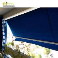 China Vertical Universal Retractable Window Awnings Remote Control for sale